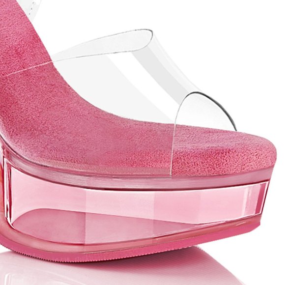 Shoes | Platform Clear High Heel Shoes | Poshmark